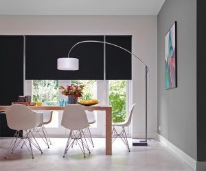 Double Roller Blinds Two Different Blinds In One Window